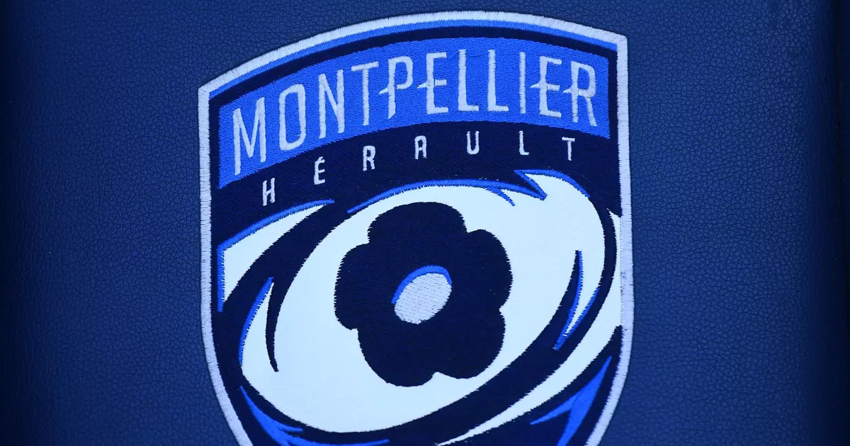 Histoire de blason : Montpellier HR, un bleu méditerranée | Top 14 ...